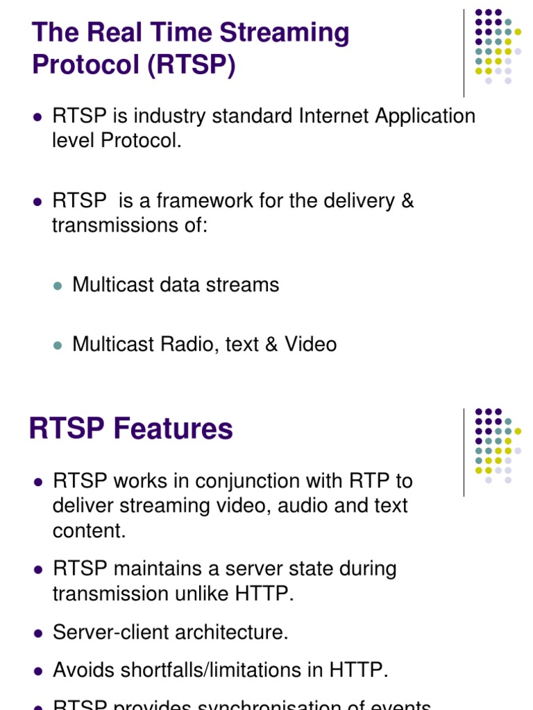 RTSP | PDF | Computers