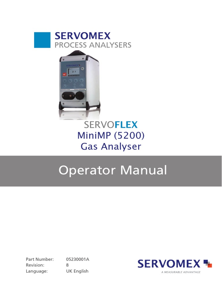 Mini MP 5200 Gas Analyzer Operator Manual | PDF | Electrical Connector ...