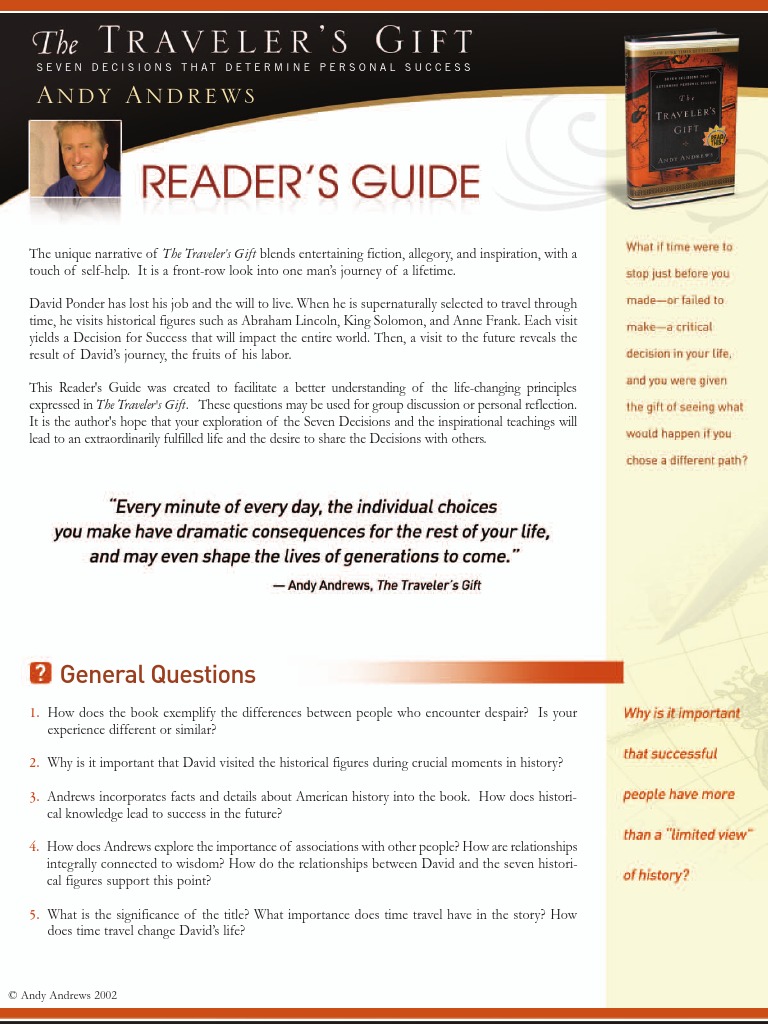 Andrews TTG Readers Guide | PDF | A Christmas Carol | Attitude (Psychology)