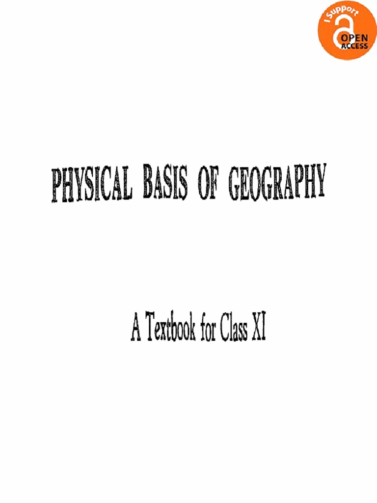 Principle Basic of Geography XI (Old) Part 1 | PDF
