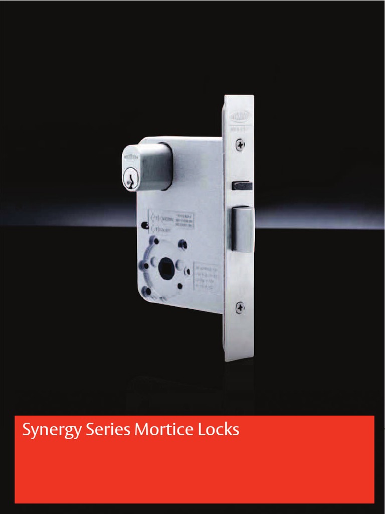 Lockwood Synergy Mortice Locks Guide | PDF | Lock (Security Device) | Door