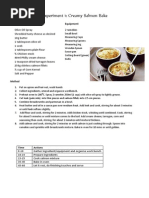 FNH Sba 1 Time Plan | PDF | Salad | Garlic