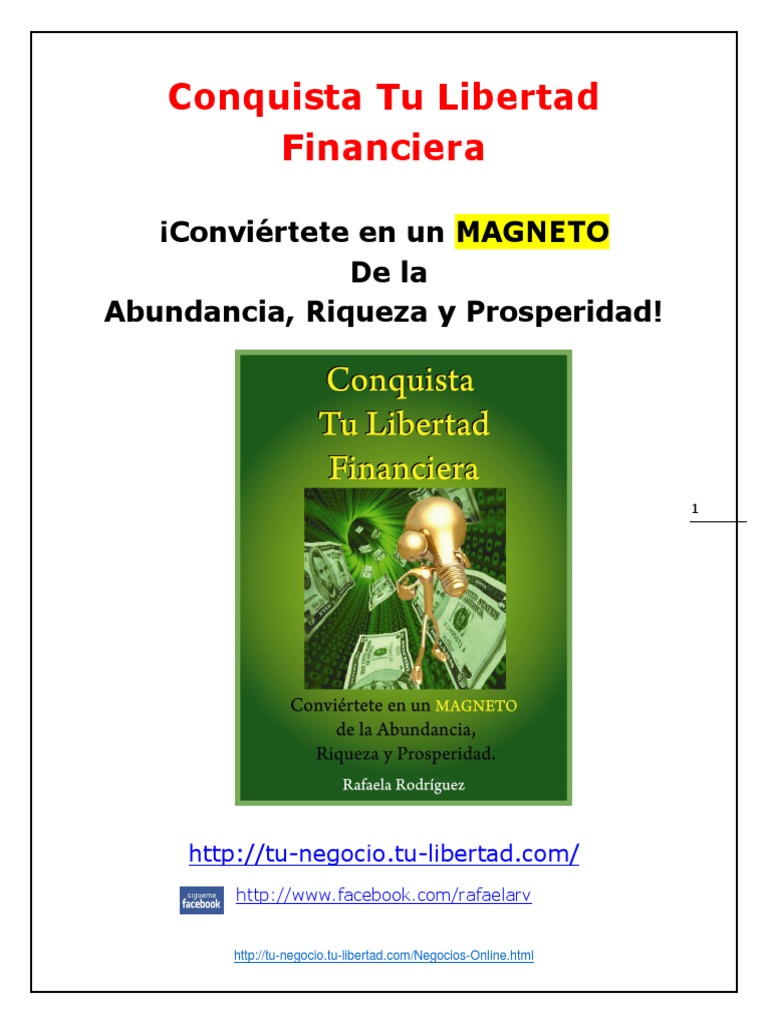 Conquista Tu Libertad Financiera | PDF | Libertad | Mente