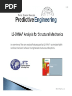 3D LS-DYNA Elements | PDF | Deformation (Mechanics) | Elasticity (Physics)
