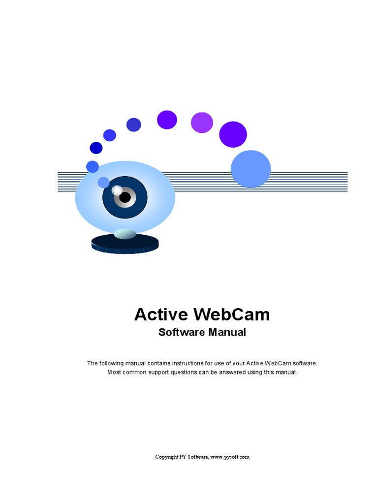 Active Webcam Manual | PDF | Port (Computer Networking) | World Wide Web