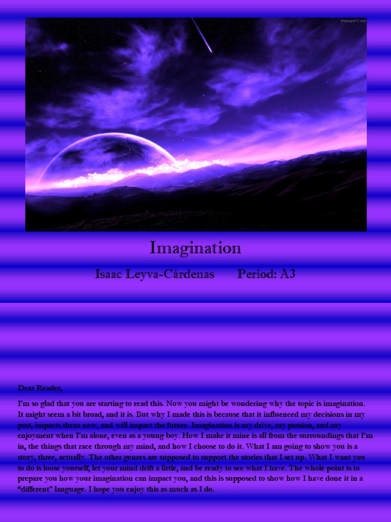 Imagination | PDF | Imagination | Mind