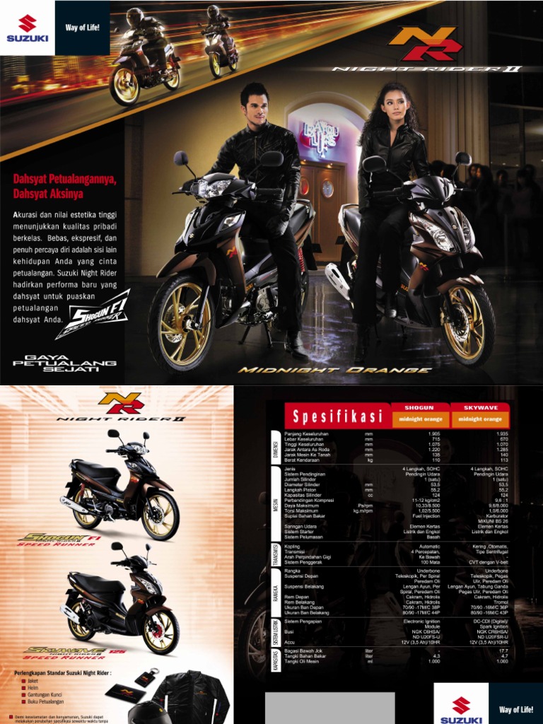 Suzuki Night Rider II | PDF
