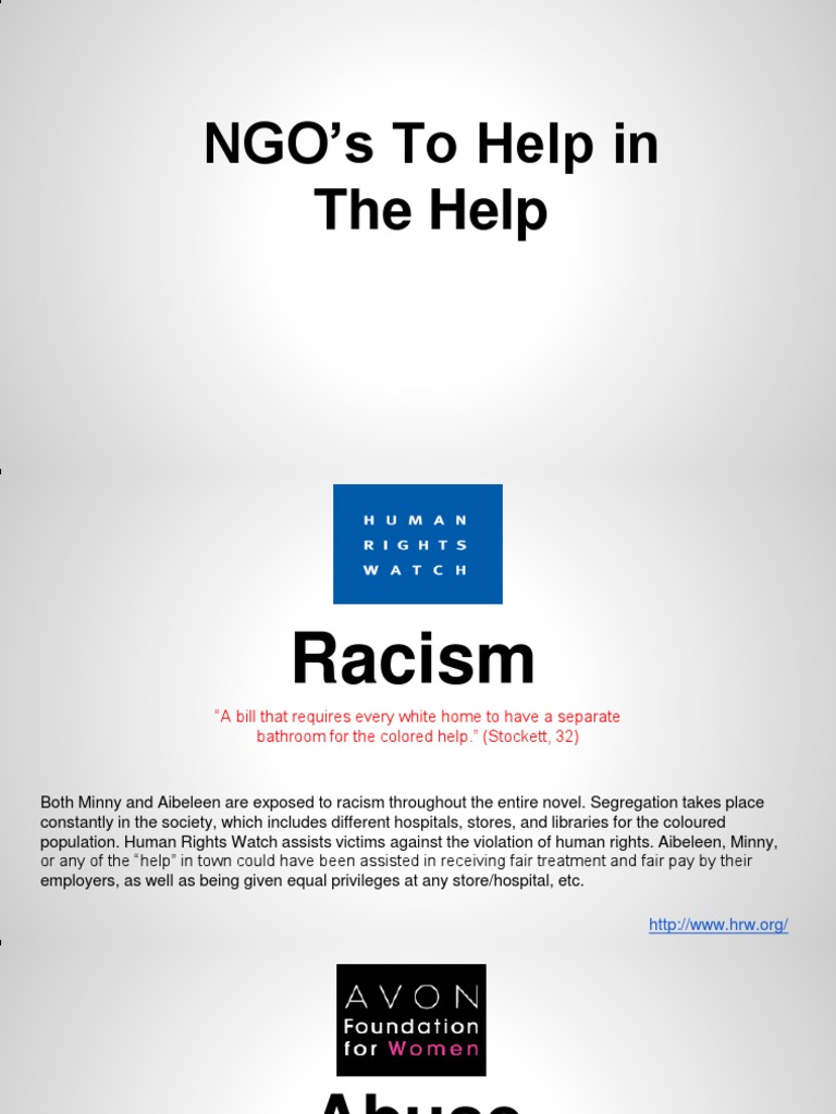 The Help-Ngo Presentation | PDF