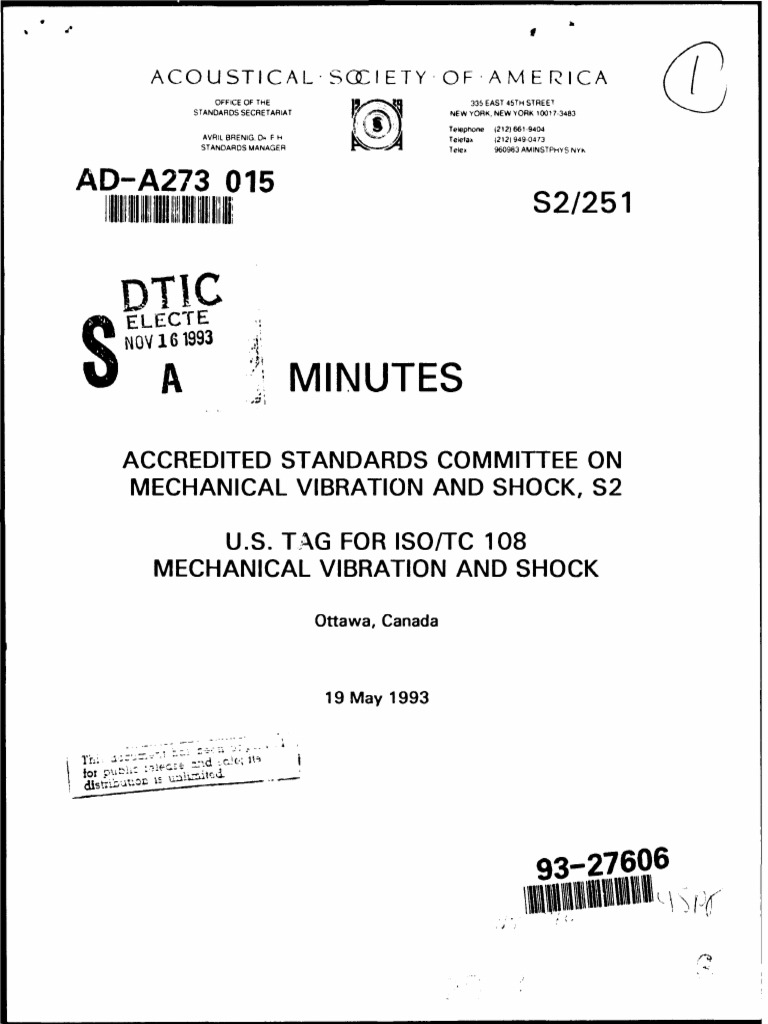Iso TC 108 | PDF | International Organization For Standardization ...