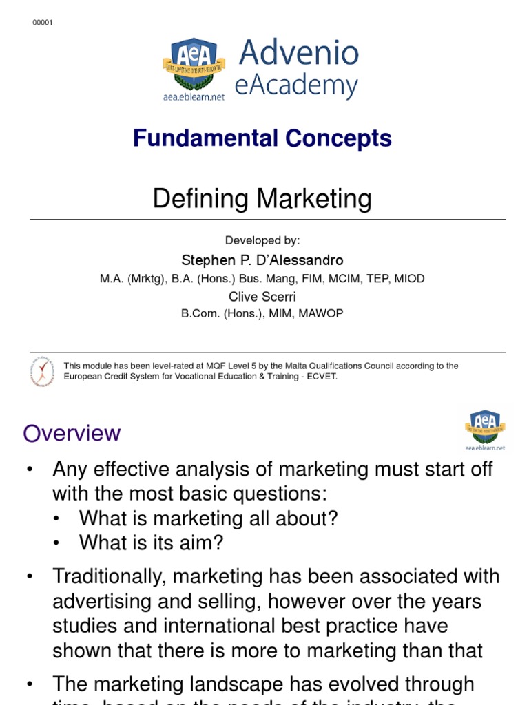 Understanding Marketing Fundamentals | PDF | Sales | Marketing
