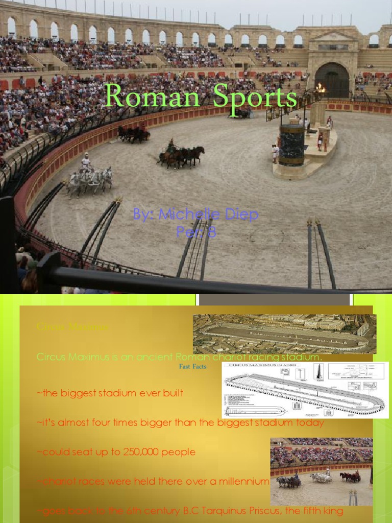 Roman Sports Powerpoint Project1 | PDF | Vespasian | Gladiator