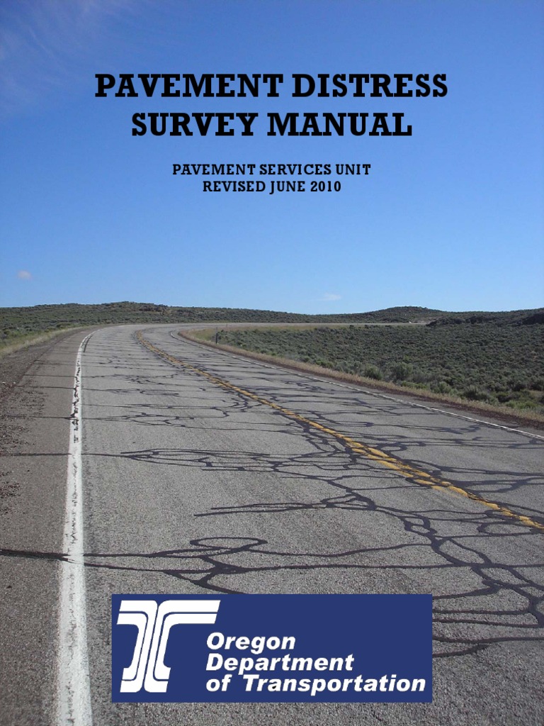 Pavement Distress Survey Guide | PDF | Road Surface | Road Transport