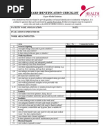Oxy-Acetylene Cutting & Welding Torch Checklist | PDF