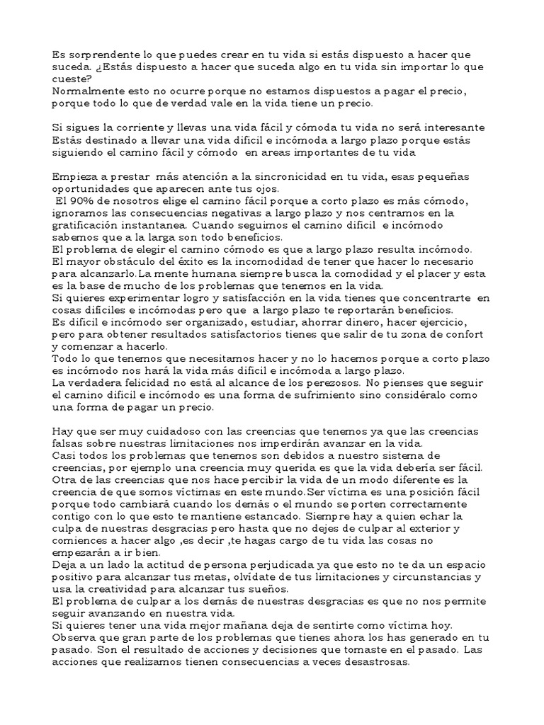 Las Claves de La Vida Fácil | PDF | Felicidad | Autoestima