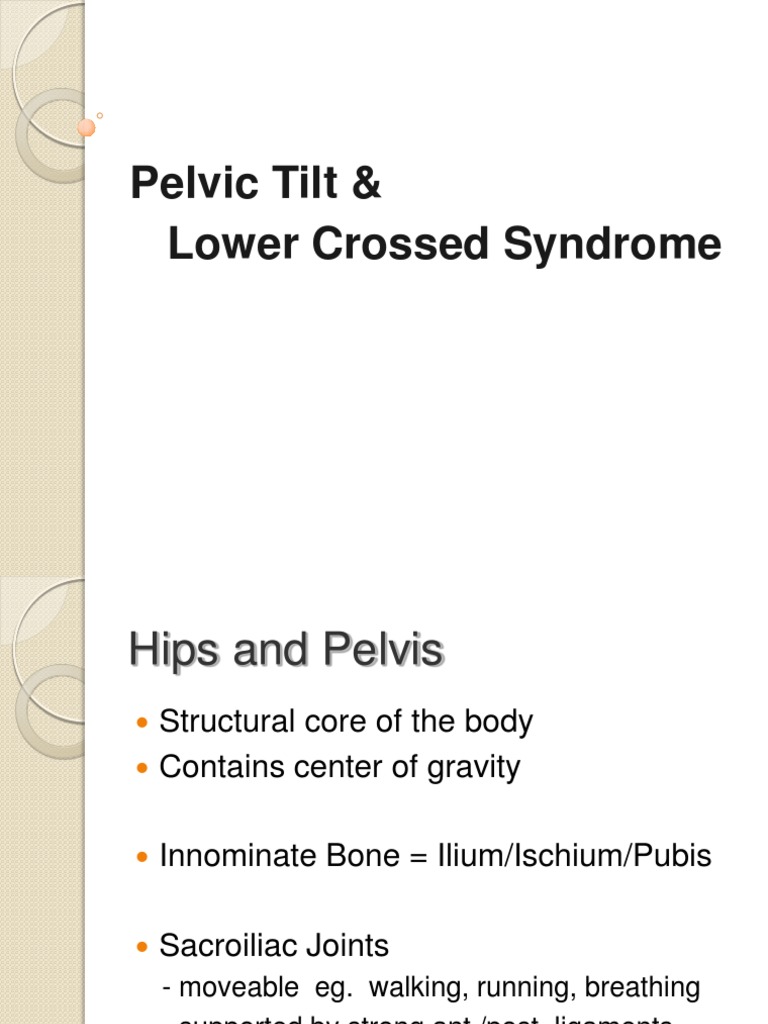 Pelvic Tilt | PDF | Pelvis | Anatomical Terms Of Location