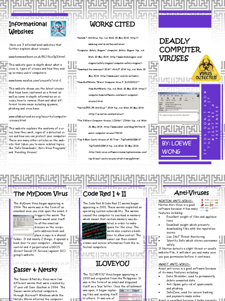 Brochure | PDF | Antivirus Software | Computer Virus