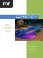 Swimming Pool Project Proposal | PDF | Swimming | Goal