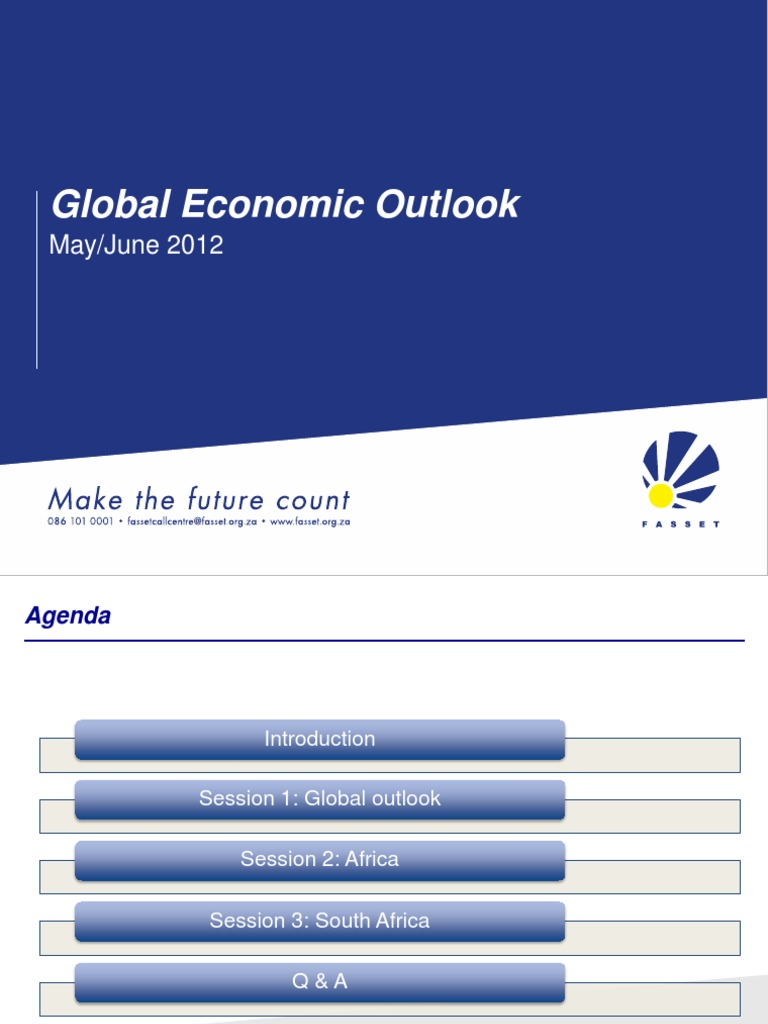 Global Economic Outlook | PDF | Recession | Business Cycle