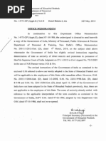 Regularization Notification 2009 | PDF | Civil Service | Employment