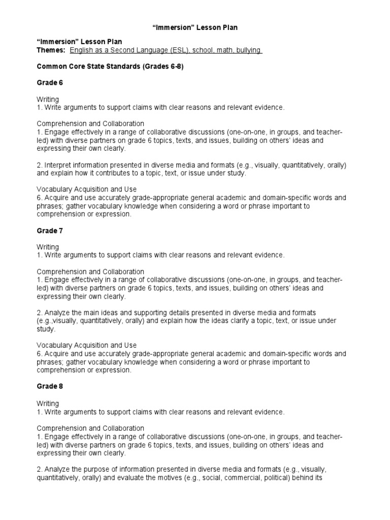 Filmmaking Lesson Plan | PDF | Vocabulary | Lesson Plan
