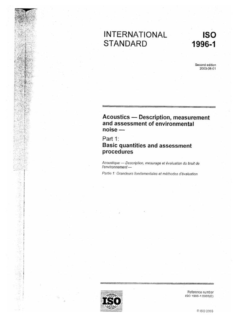 ISO 1996 Complete | PDF