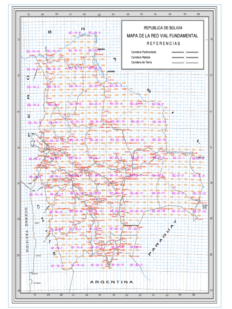 Red de Caminos de Bolivia | PDF | Transporte