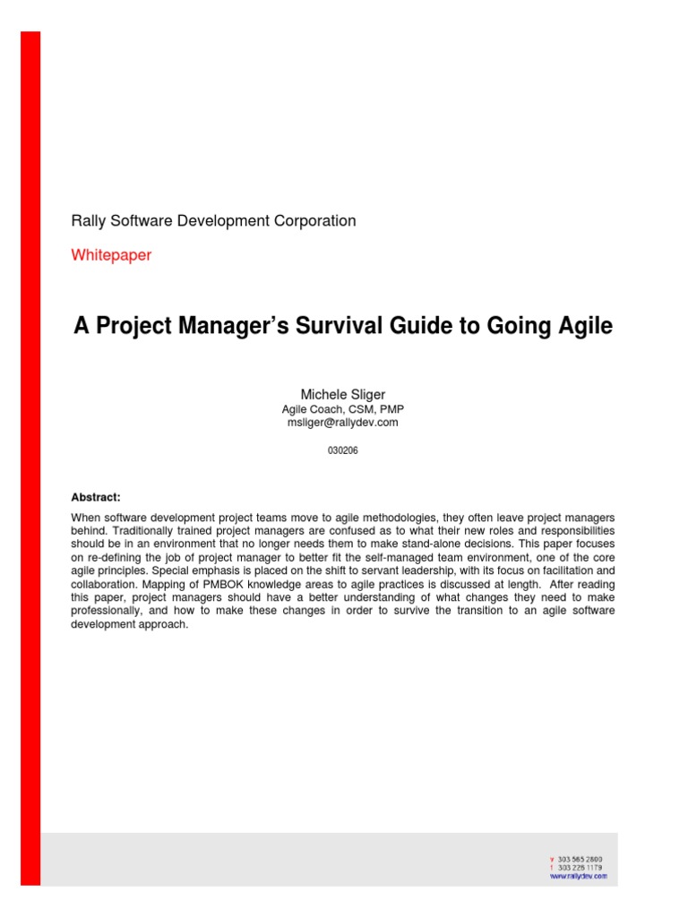 Agile Project Management | PDF
