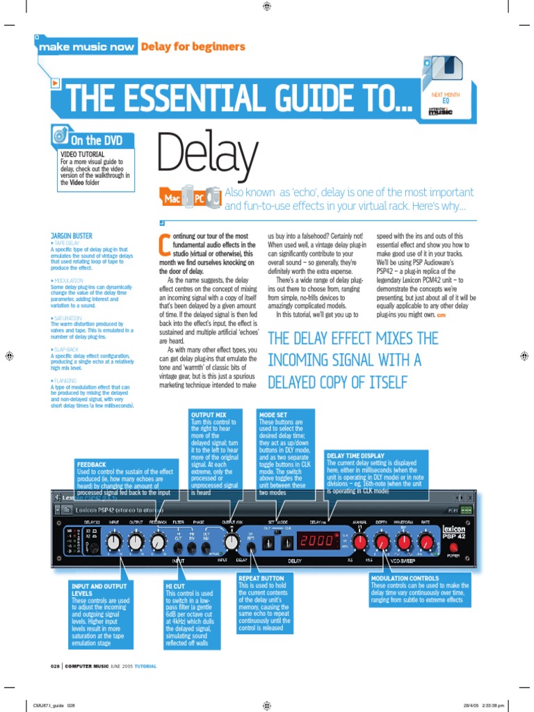 The Essential Guide To... : Delay | PDF | Electronic Engineering ...