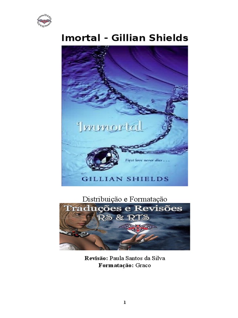 Gillian Shields - Imortal PDF | PDF | Cama | Natureza
