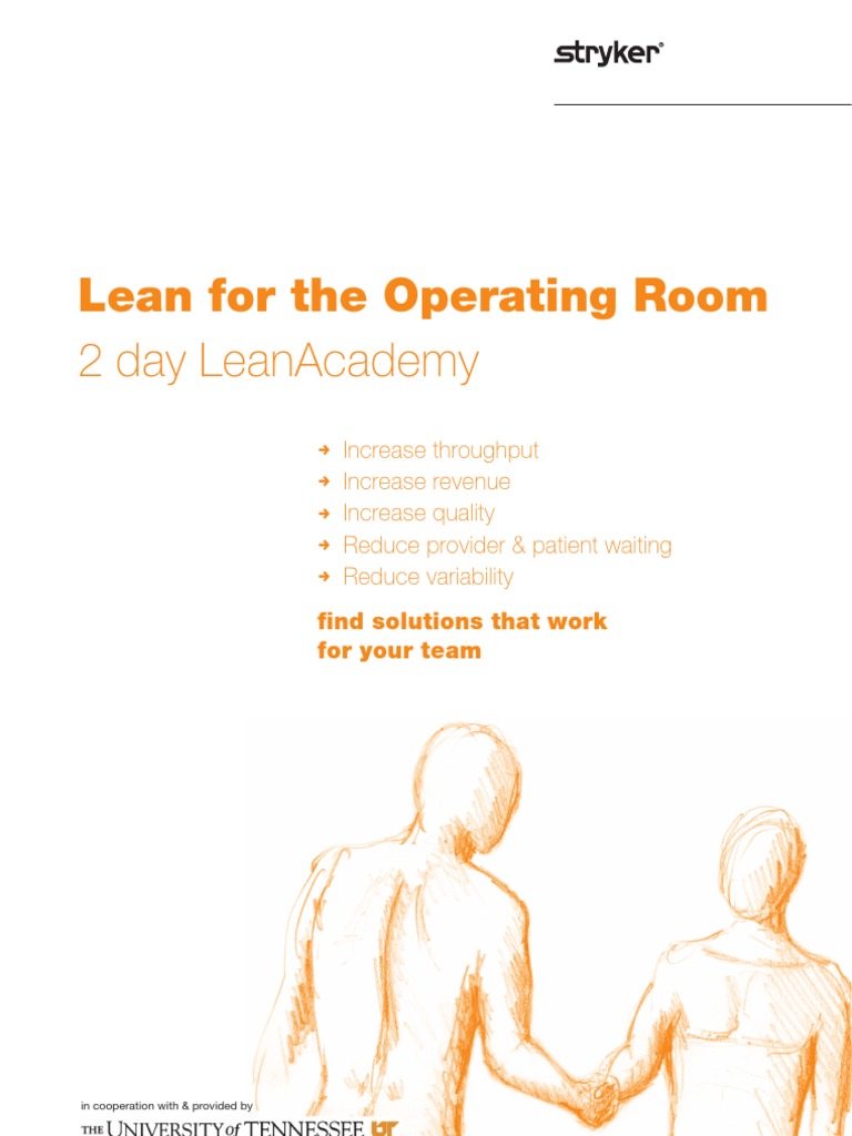 Lean Operating Room Training - Initial Offering - University of TN ...