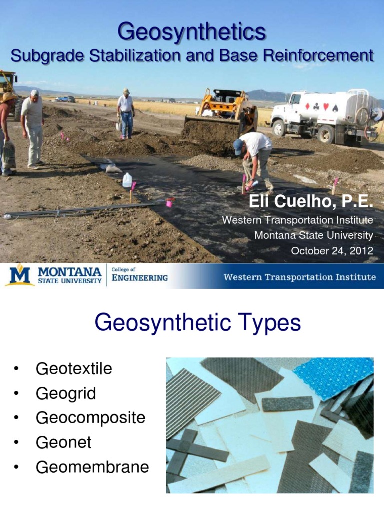Geosynthetics | PDF | Geotechnical Engineering | Infrastructure