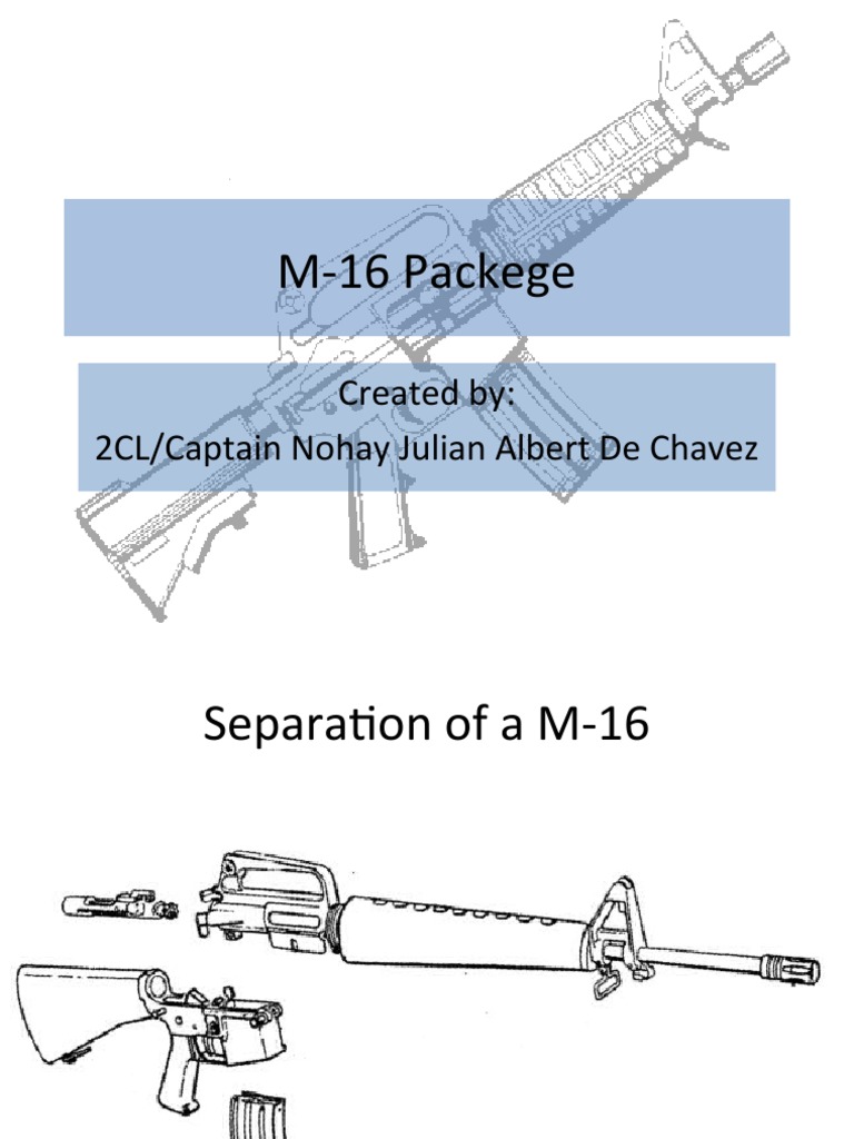 M-16 Parts