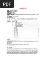 Polynomial Factoring Scavenger Hunt | PDF