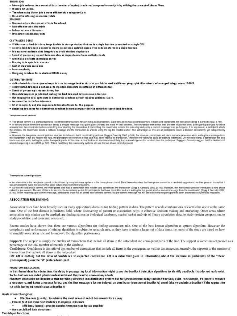 Advanced Database Techniques | PDF | Databases | Information Retrieval