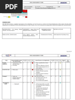 Risk Assesment For Sand Blasting and Painting | PDF | Safety | Labour