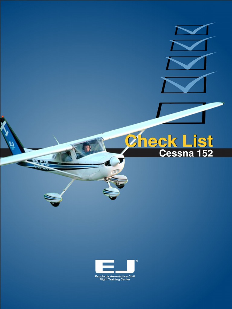 Cessna 152 Preflight Checklist | PDF | Technology & Engineering