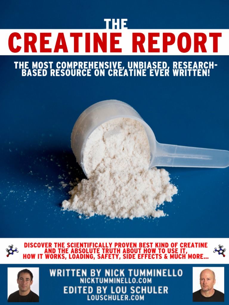 The Creatine Report | PDF | Strength Training | Muscle