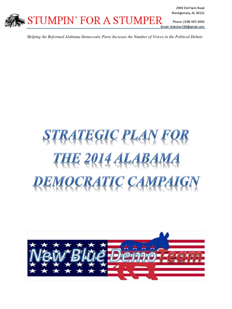 Strategic Plan For The Dem Party | PDF | Democratic Party (United ...