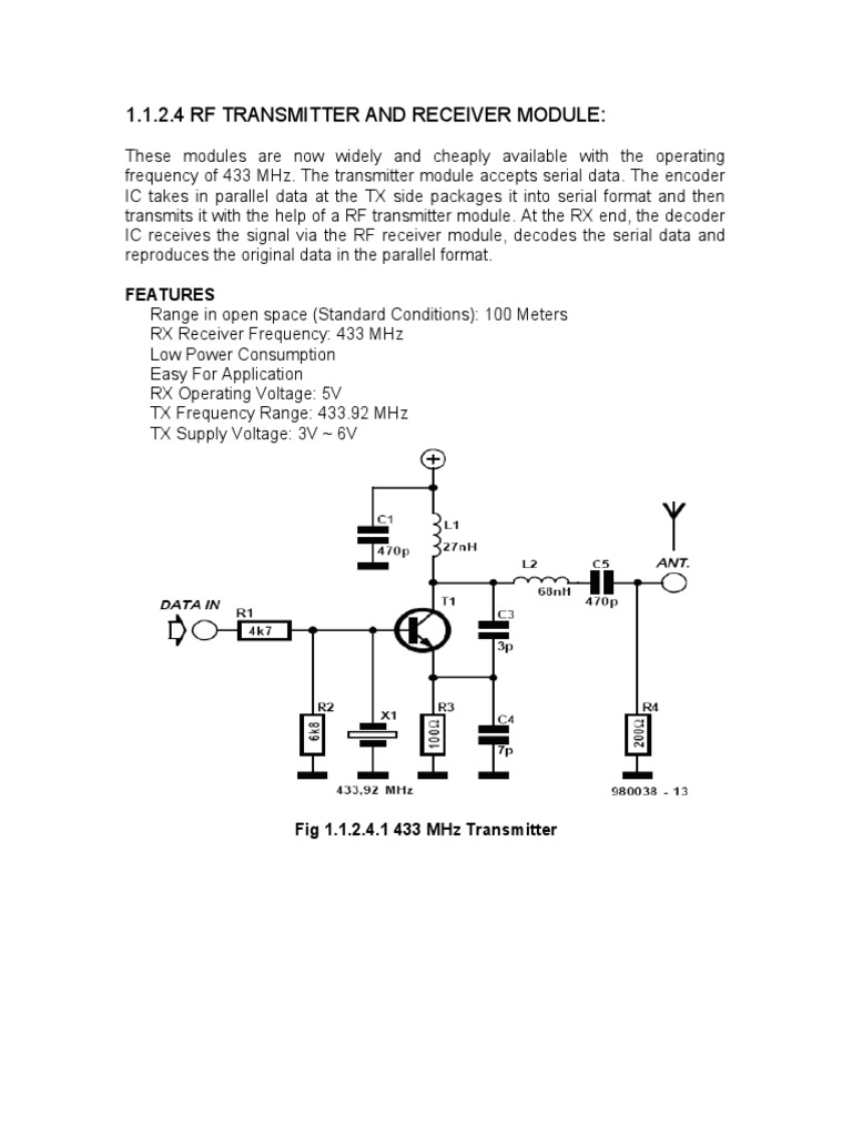 RF Module | PDF | Radio Frequency | Amplifier