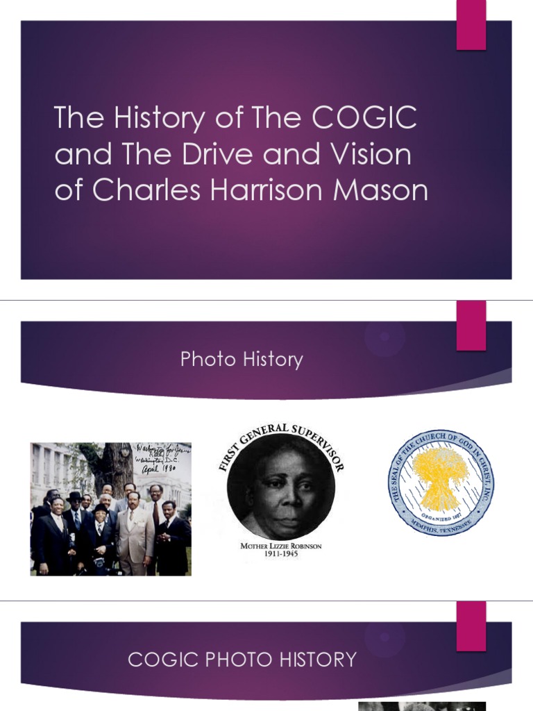 Cogic History | PDF | Mission (Christianity) | Bishop