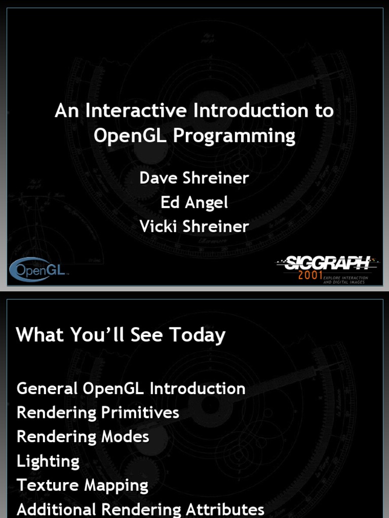 OpenGL e Glut - Estruturas | PDF | Texture Mapping | Shader