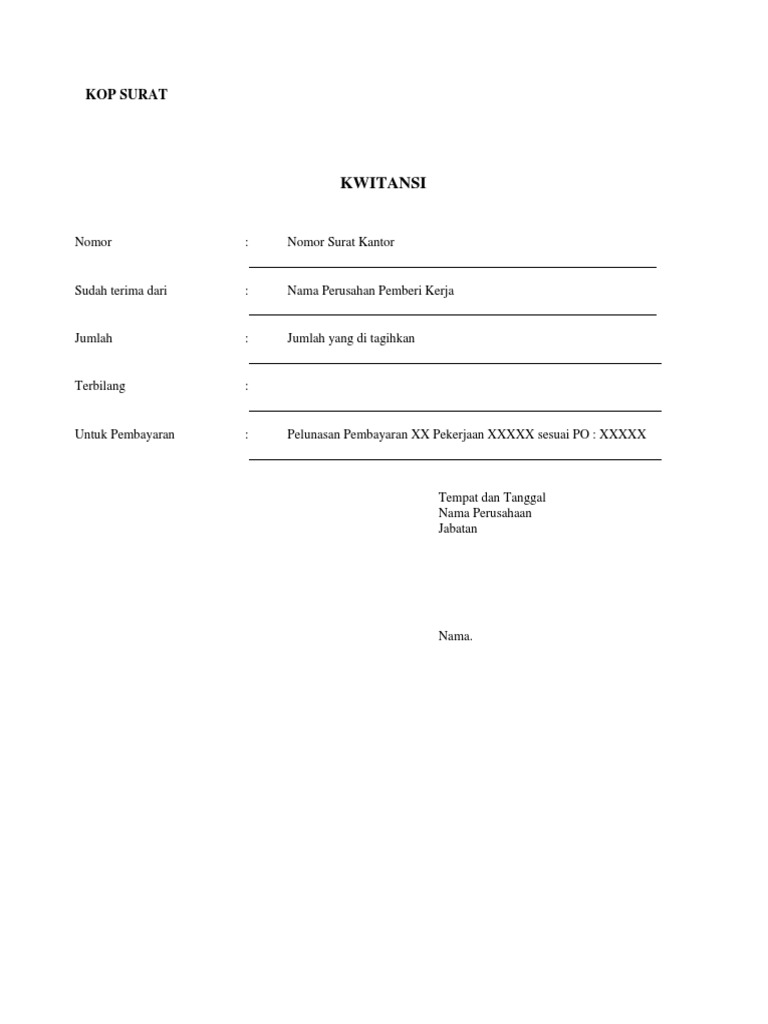 Termin 2 Kwitansi Dan Invoice | PDF | Politik