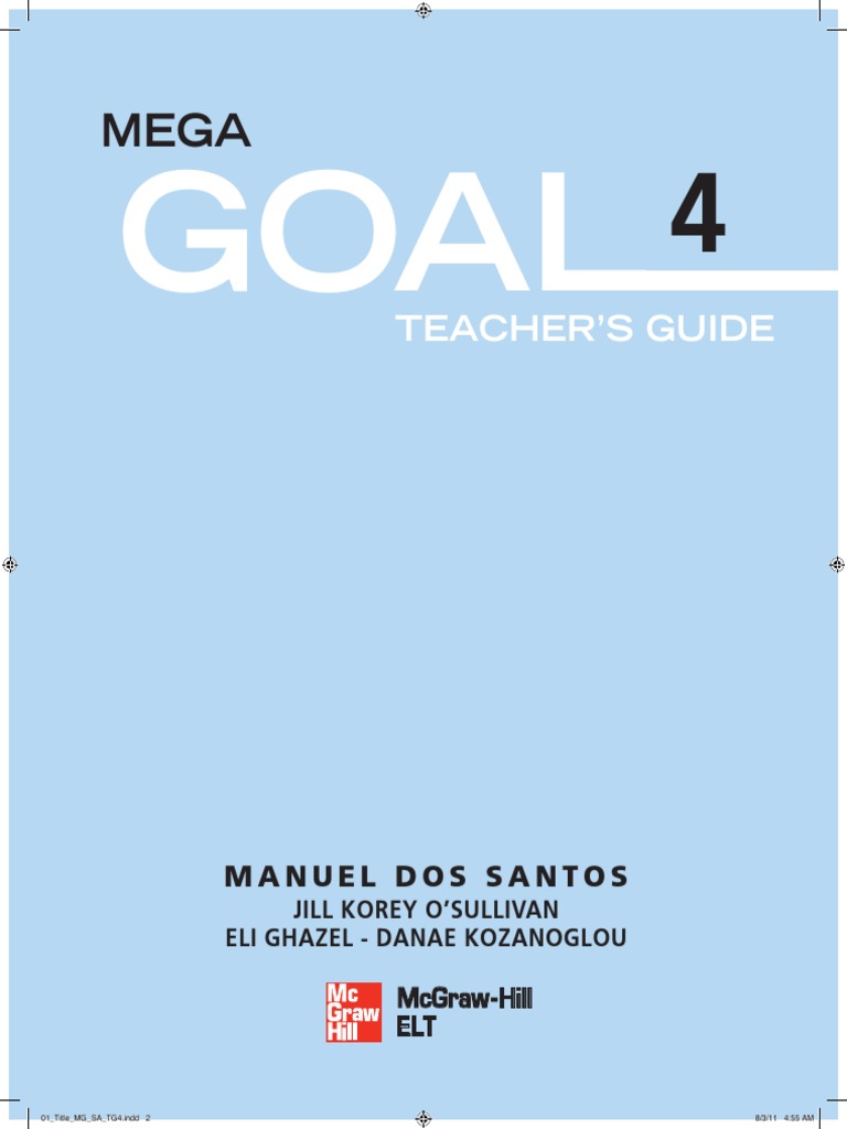 Mega Goal Student Book 4 | PDF | Reading Comprehension | Educational ...
