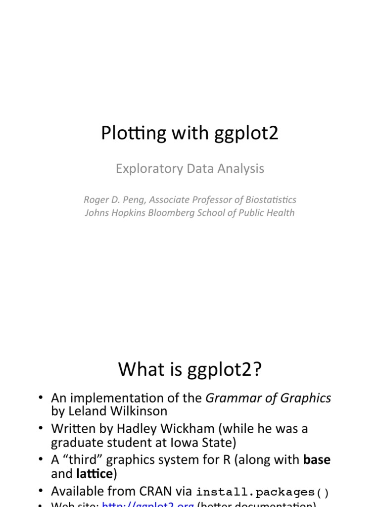 Ggplot 2 | PDF | Business