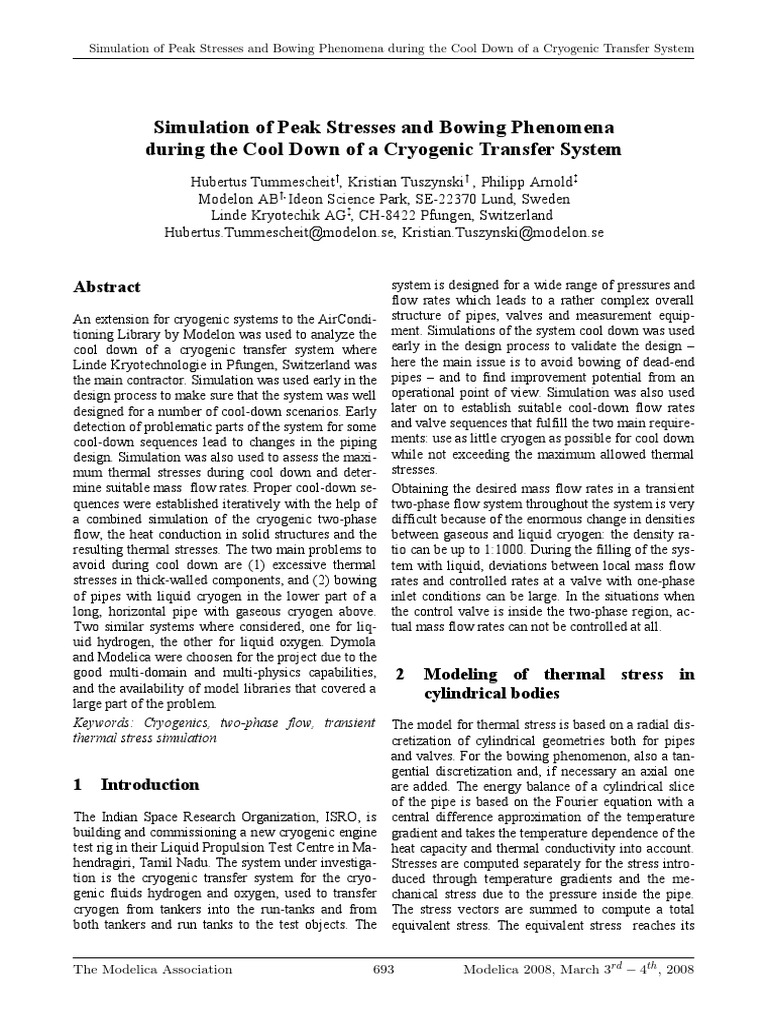 Thermal Bowing | PDF | Heat Transfer | Heat