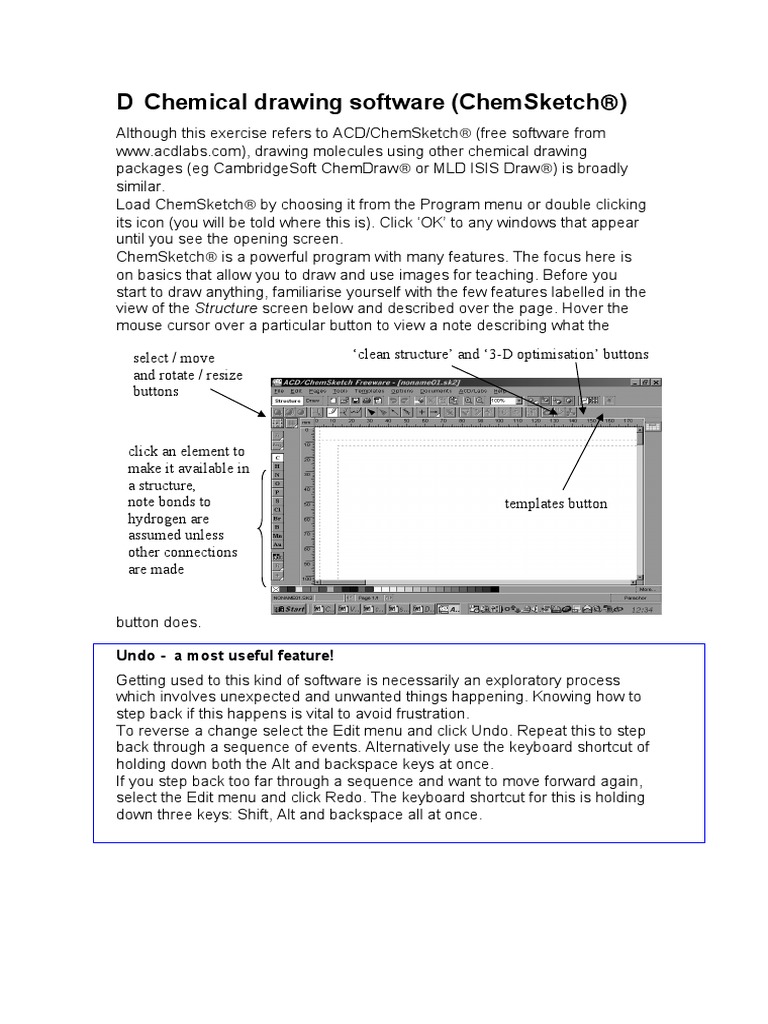 Chemsketch | Download Free PDF | Carbon | Computer Keyboard