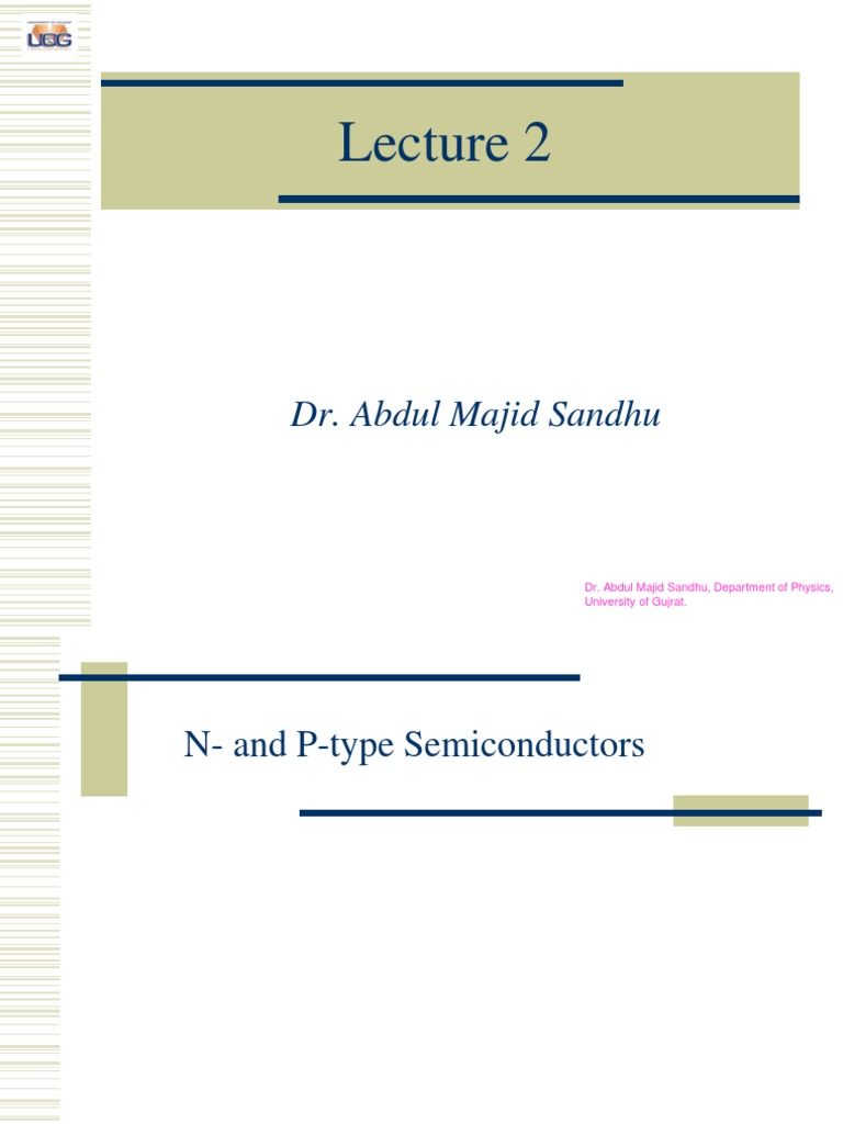 P-Type and N-Type Semiconductors Explained | PDF | P–N Junction ...