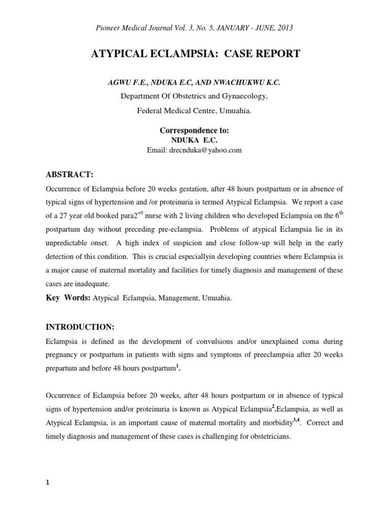 Atyp Eclm | PDF | Medicine | Health Sciences