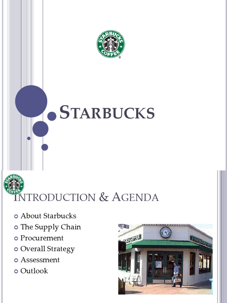 Starbucks Supply Chain | PDF | Warehouse | Coffee