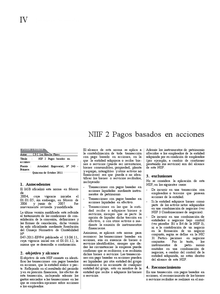 Niff 2 | PDF | normas internacionales de INFORMACION FINANCIERA ...